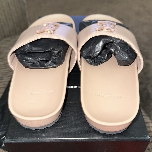 Yves Saint Laurent | Shoes | Ysl Saint Laurent Slides | Poshmark
